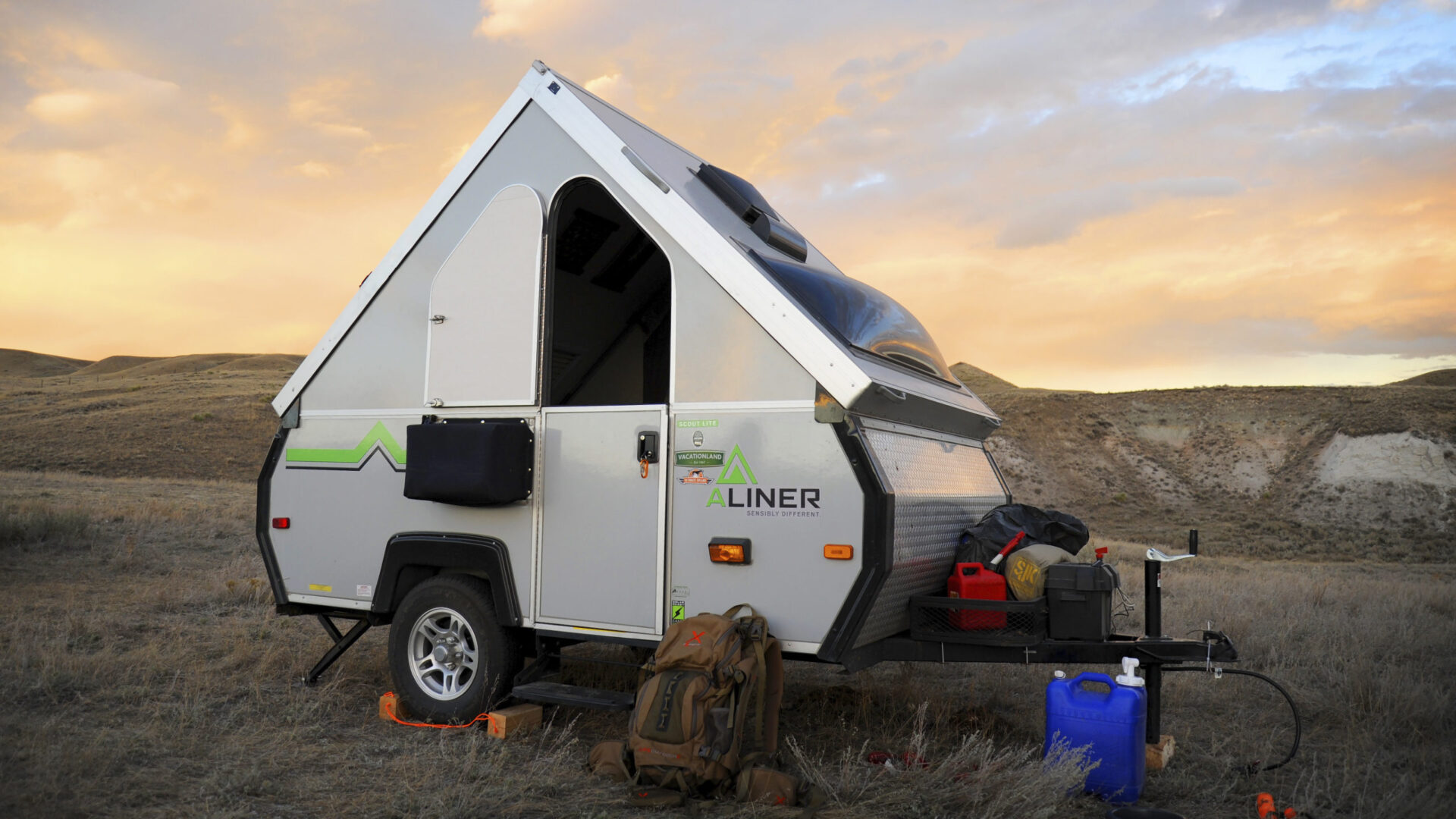 A Frame Camper: Compact, Versatile, and Adventure-Ready - huntingcamping2